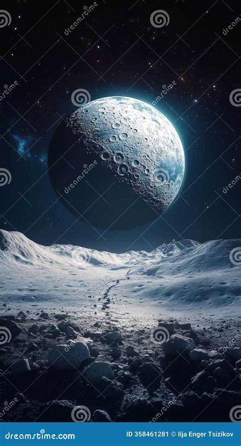 Man Has Conquered The Planet Mars Royalty Free Cartoon Cartoondealer