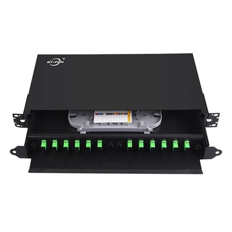 48 Core Odf 24 Port Optical Fiber Distribution Frame