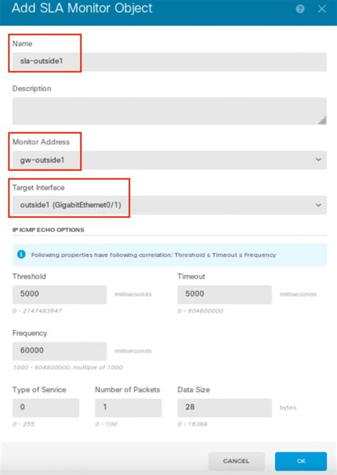Configure ECMP With IP SLA On FTD Managed By FDM Cisco