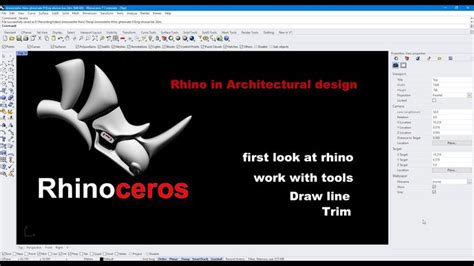 Rhino In Architectural Design First Look At Rhino And Comparison Between Rhino And AutoCAD