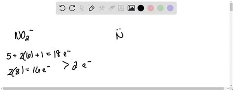 Draw Both Resonance Forms Of The Nitrite Ion No2 Be Sure To Include All Lone Pairs And Non