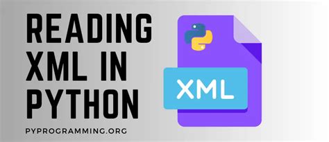 Reading Xml In Python Python Programming