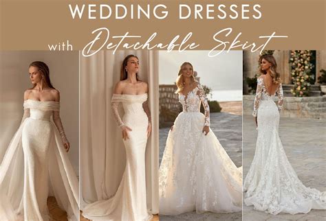 Removable Wedding Skirt 60 Photos