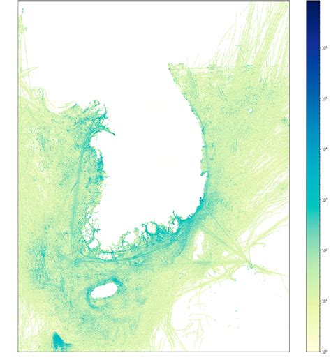 Results Of Ais Data After Preprocessing Maritime Traffic Status Based Download Scientific