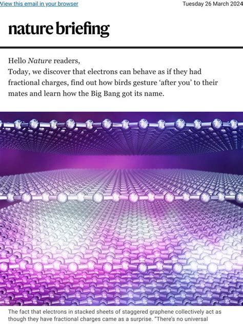 Nature Weird New Electron Behaviour Thrills Physicists Milled