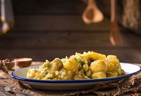 Delicious Potato Salad With Eggs And Pickles