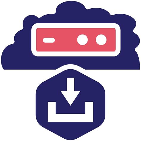 Premium Vector Cloud Download Vector Icon Illustration Of Cloud