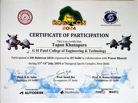 tapan khanapara on linkedin robocon2024 iitdelhi robotics