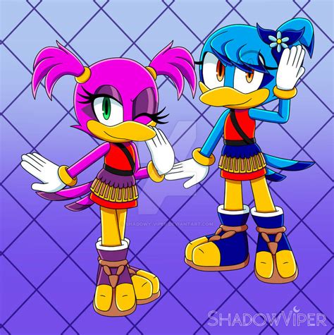 [commission] widget and digit by shadowy viper on deviantart