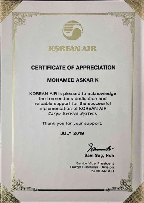 mohamed askar kabeer on linkedin korean air thankyou koreanaircargo