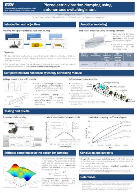 Pdf Piezoelectric Vibration Damping Using Autonomous Switching Energy Harvesting Switch