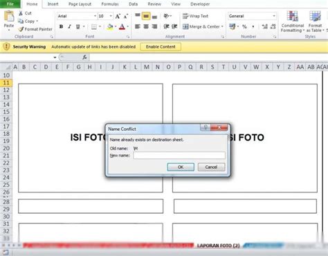 Cara Mengatasi Error Copy Dan Move Sheet Di Excel Kusnendar