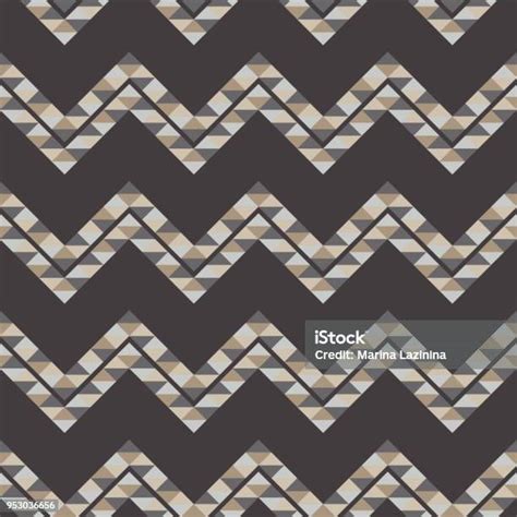 원활한 추상 기하학적 패턴입니다 지그재그와 삼각형의 텍스처입니다 다각형입니다 텍스처를 낙서 섬유 교감입니다 0명에 대한 스톡