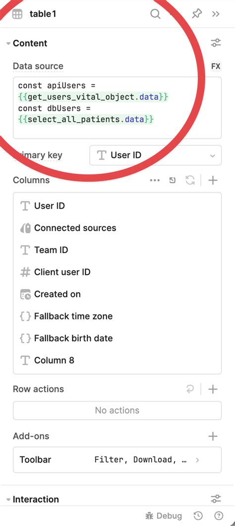 Rest Api Source Database Source In A Single Table 💬 App Building Retool Forum