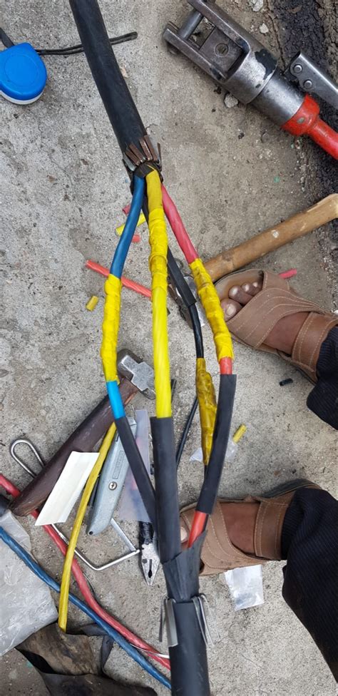 Heat Shrink Cable Jointing Underground Cable Jointing 45 Off