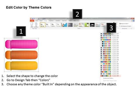 Business Ppt Diagram Staged Text Boxes Powerpoint Template PowerPoint Shapes