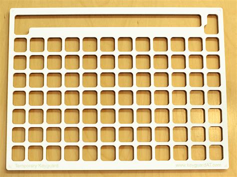Temporary Keyguard Lamp Words For Life Keyguard Assistive Technology