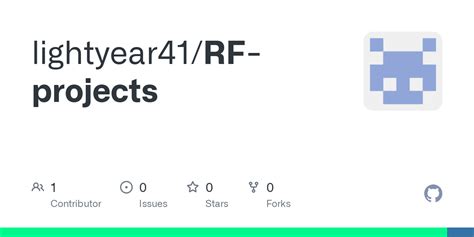 Github Lightyear41rf Projects