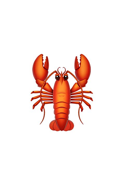 🦞 Lobster Emoji Emoji Wallpaper Iphone Emoji Icon Emoji