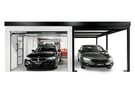 Gardeon® Garáž 35 M X 5 M S Dverami Hörmann Oknom A Pravým