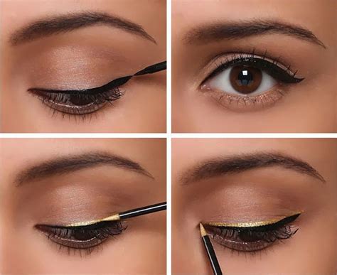 Как правильно нарисовать стрелку на нависшее веко