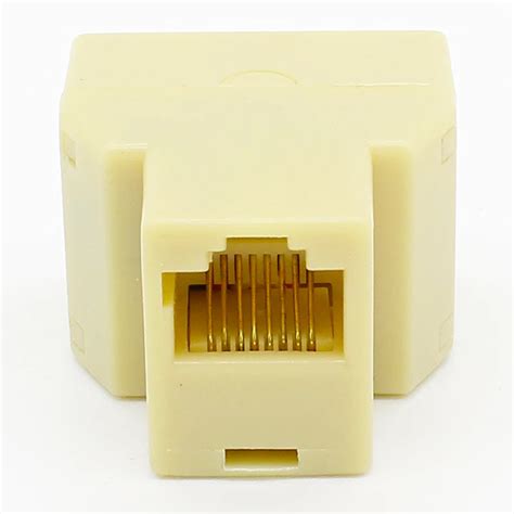 Socket Rj 45 Splitter Adatper Csatlakozó Ethernet Hálózati Adapter Rj45 Splitter Cat Cat5 Cat6