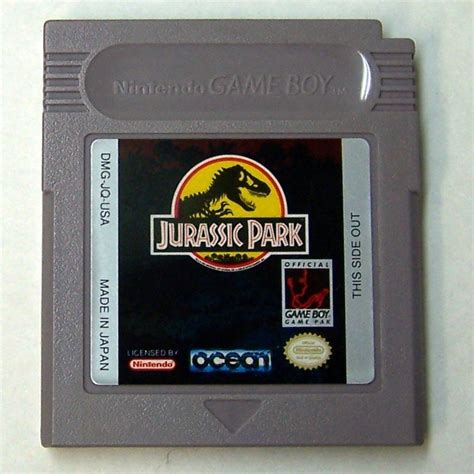 Jurassic Park Nintendo Game Boy