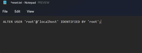 Mysql Root Password Forgotten Stack Overflow