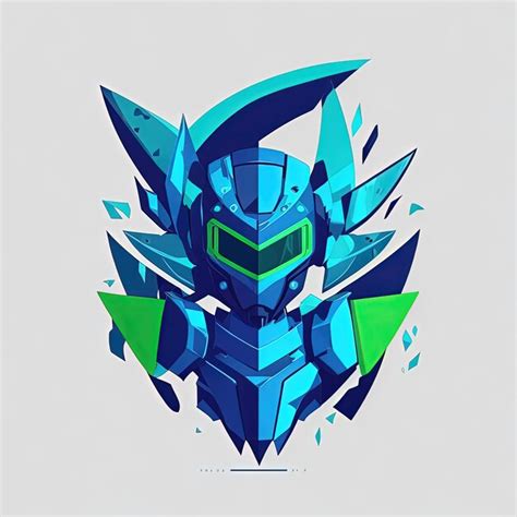 Premium Vector Illustration Vector Robot Head Logo
