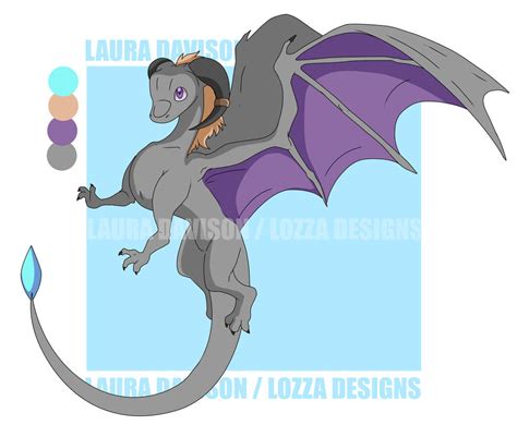 Lilac The Dragon Full Body Concept Render By Sonicfangirl666 On