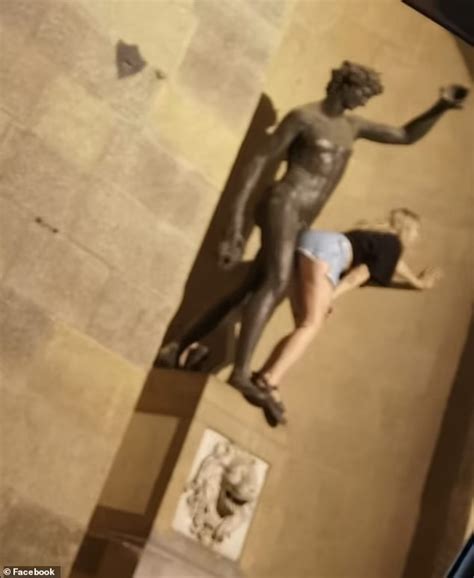 Outrage In Florence After Insulting Female Tourist Simulates Sex With Treasured Statue Of Bacchus