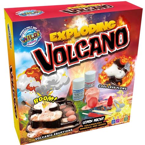 Exploding Volcano Wild Science