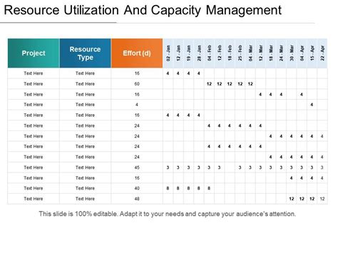 Resource Utilization And Capacity Management Example Of Ppt Powerpoint Templates Designs Ppt