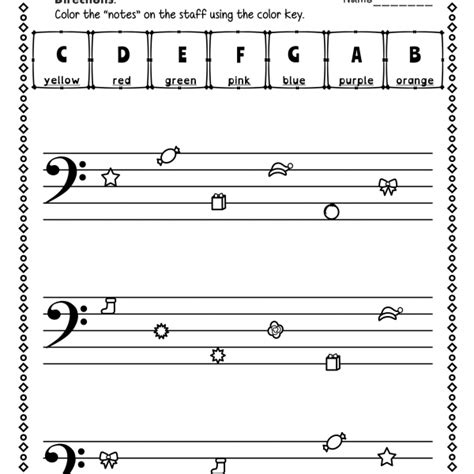 Note Reading Worksheets