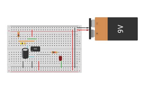 Circuit Design Ic 555 Timer Tinkercad