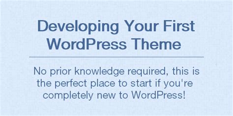 Resources To Learn How To Make Wordpress Themes