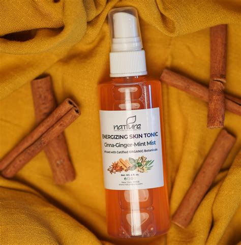 Energizing Cinna Ginger Mint Mist Natpure Holistic Clinical Skincare