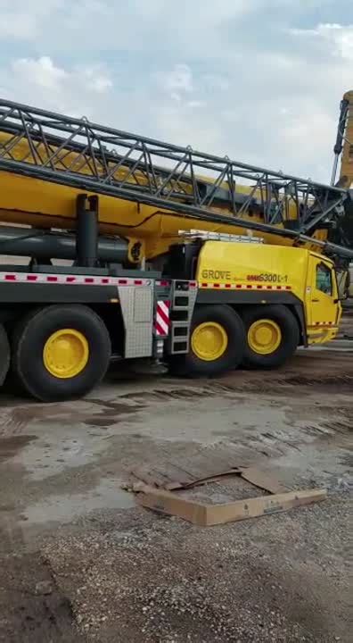 Last Delivery Of 2022 The Grove Gmk6300 300 Ton All Terrain Crane
