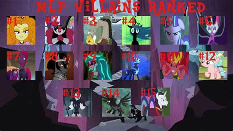 Top 15 Mlp Villains By Wolf Shepherddeviant On Deviantart
