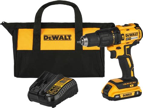 Dewalt Kit De Taladro Percutor Atornillador Inalámbrico Ion De Litio 1