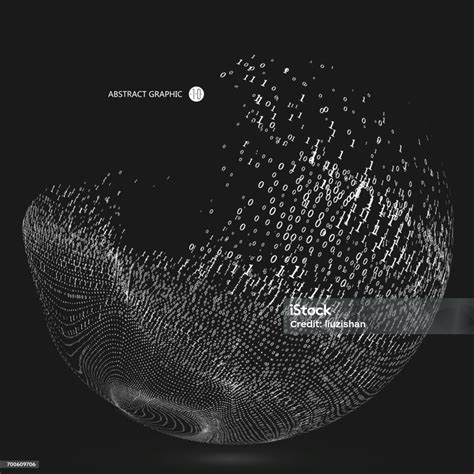 Titiktitik Dari Bentuk Array Bentuk Bulat Abstrak Ilustrasi Stok