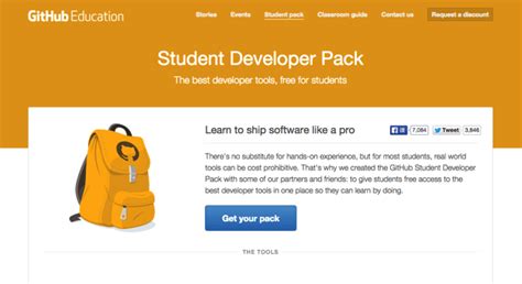 Github 推出「學生開發者方案」，免費索取價值數百美金的服務、軟體