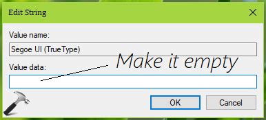 How To Change Default Font In Windows