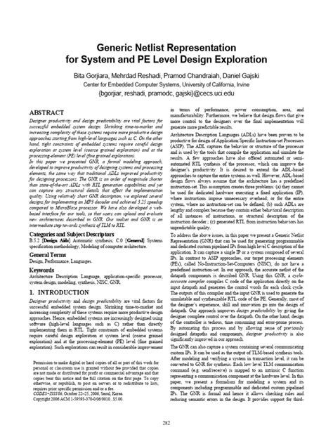 Nisc Architecture Download Free Pdf Hardware Description Language Logic Synthesis