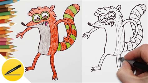 How To Draw Regular Show Characters Step By Step