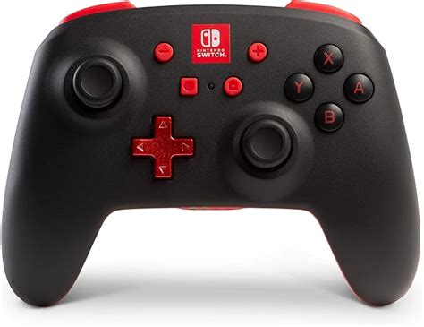Enhanced Wireless Controller For Nintendo Switch Black Uk