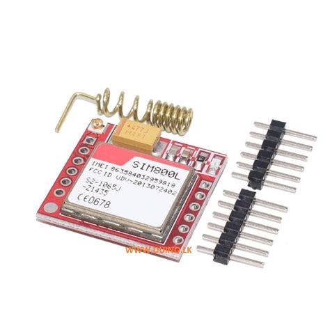 Smallest Sim800l Gprs Gsm Module Duinolk The Biggest Arduino Online