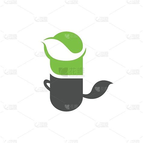 天然健康草药标志