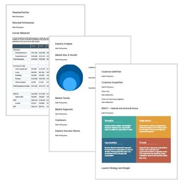How To Write Table Of Contents In Business Plan Upmetrics