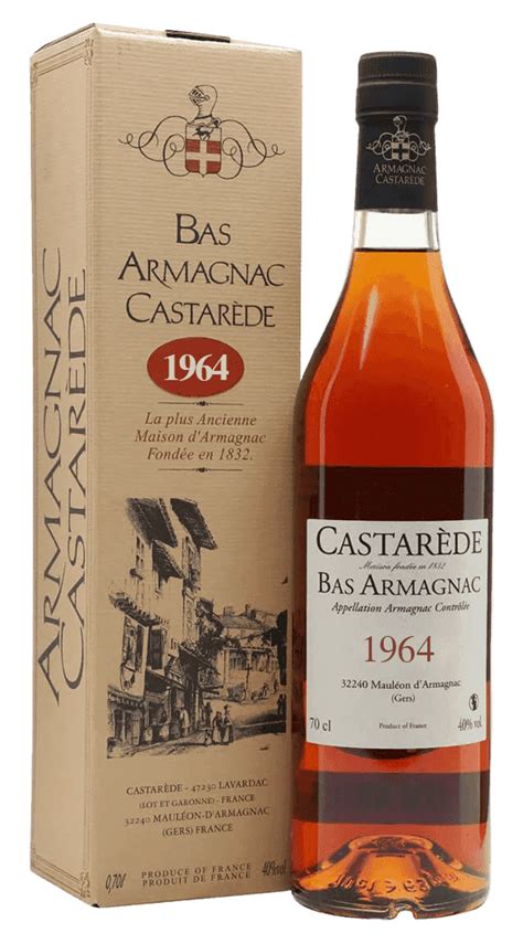 Armagnac Castarede 1964 40 07l 07 L 40 Alkoshopsk